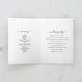 Clam Seashell Monogram Wedding Order of Service Program | Zazzle
