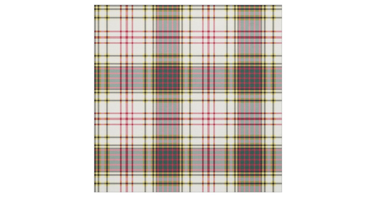 Clan Anderson Dress Tartan Fabric | Zazzle