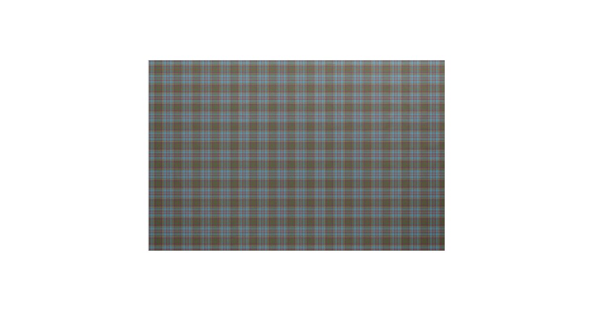 Clan Anderson Scottish Tartan Plaid Fabric | Zazzle