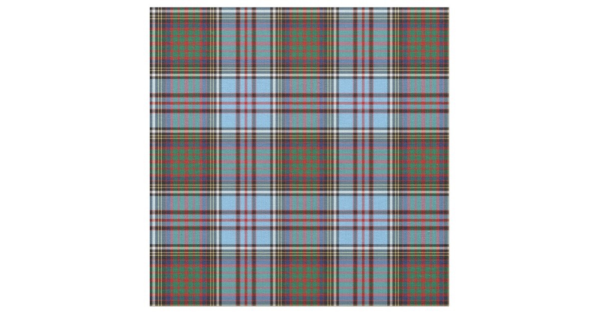 Clan Anderson Tartan Fabric | Zazzle