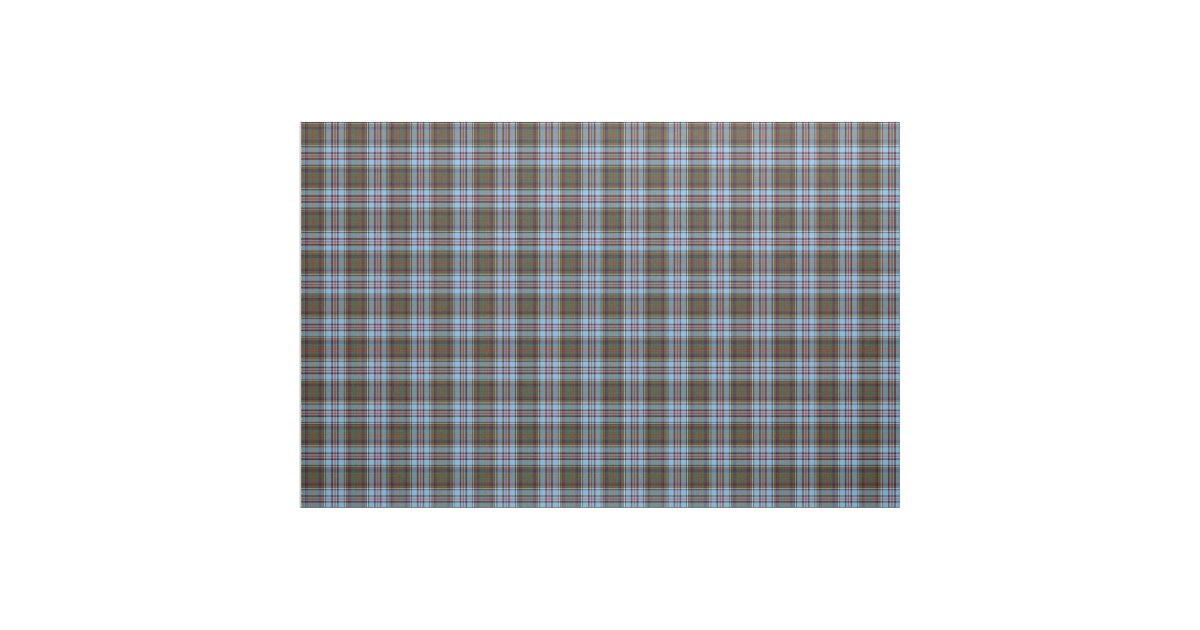Clan Anderson Tartan Fabric | Zazzle