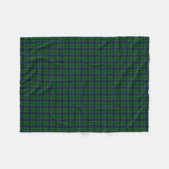 Clan Austin Tartan Fleece Blanket | Zazzle