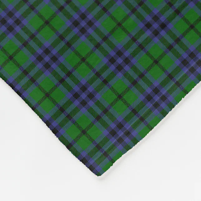 Clan Austin Tartan Fleece Blanket | Zazzle