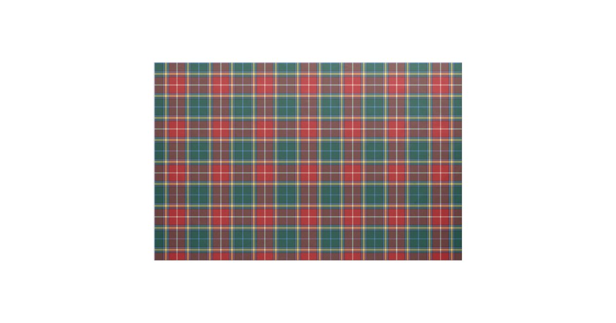 Clan Baxter Tartan Fabric | Zazzle