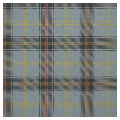 Clan Bell Scottish Tartan Plaid Fabric | Zazzle