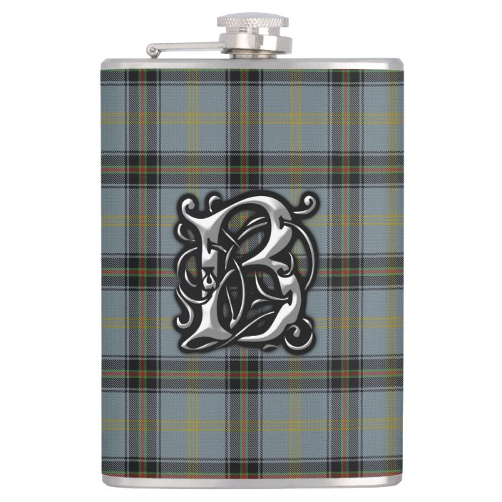 Clan Bell Tartan Old Scotland Flask | Zazzle