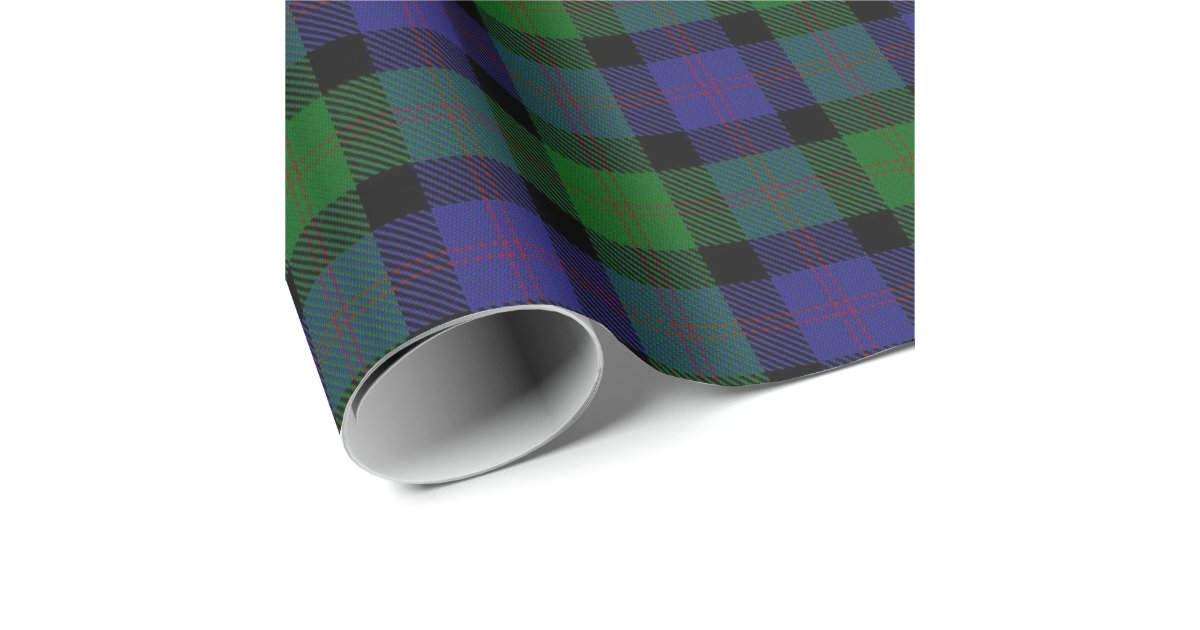 Clan Blair Scottish Tartan Wrapping Paper | Zazzle