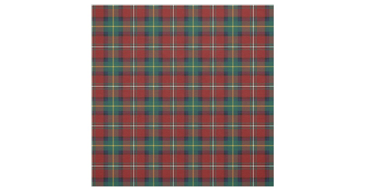 Clan Boyd Tartan Fabric | Zazzle
