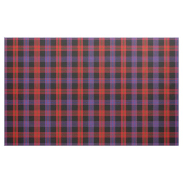 Brown Scottish Clan Tartan Fabric | Zazzle