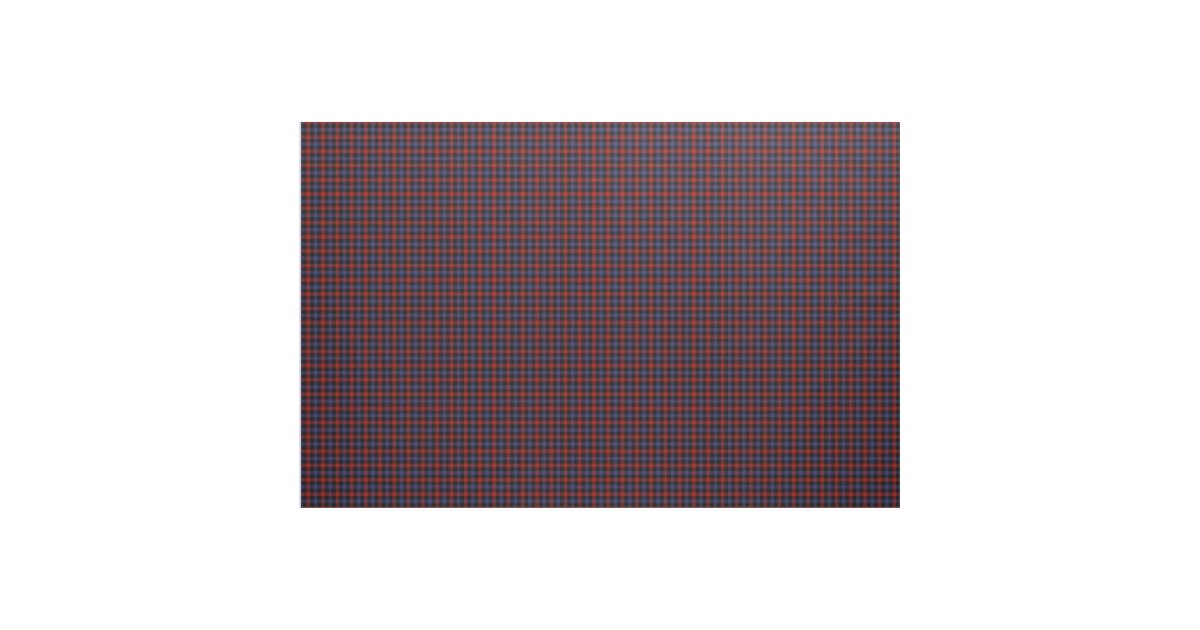 Clan Brown Tartan Fabric | Zazzle