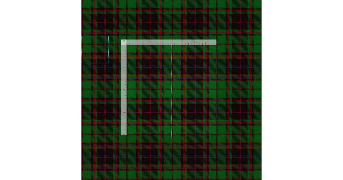 Clan Buchan Scottish Tartan Plaid Fabric | Zazzle