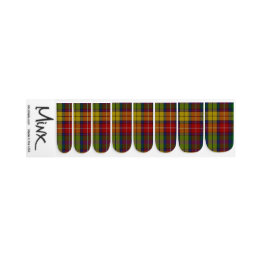 Clan Buchanan Tartan Plaid Minx Nails Minx Nail Art | Zazzle