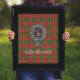 Clan Burnett Crest Badge & Tartan Poster | Zazzle