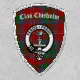 Clan Chisholm Crest Badge and Tartan Iron On Patch | Zazzle