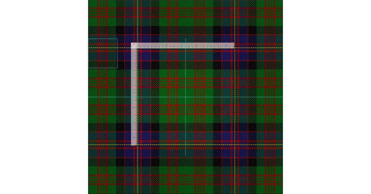 Clan Cochrane Cochran Scottish Tartan Plaid Fabric | Zazzle