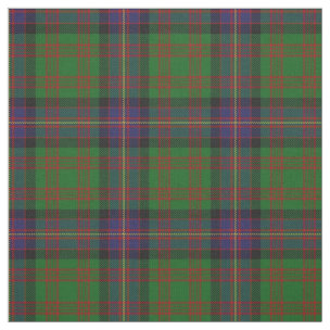 Cochrane Clan Tartan Fabric | Zazzle