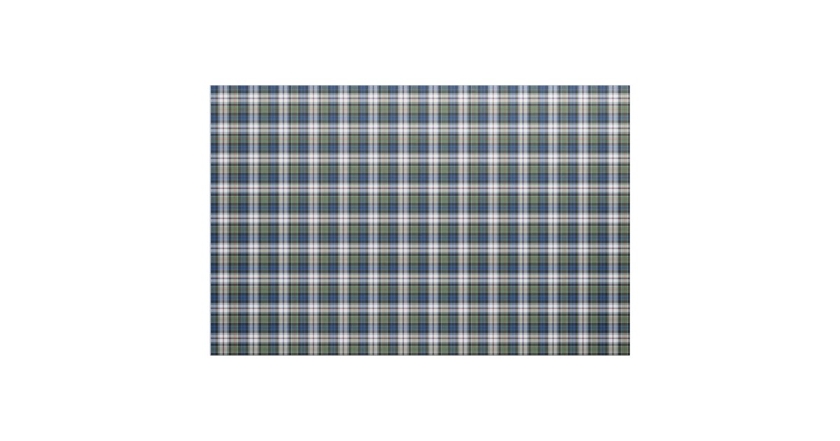 Clan Colquhoun Dress Tartan Fabric | Zazzle