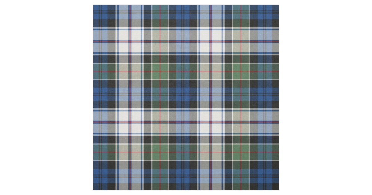 Clan Colquhoun Dress Tartan Fabric | Zazzle