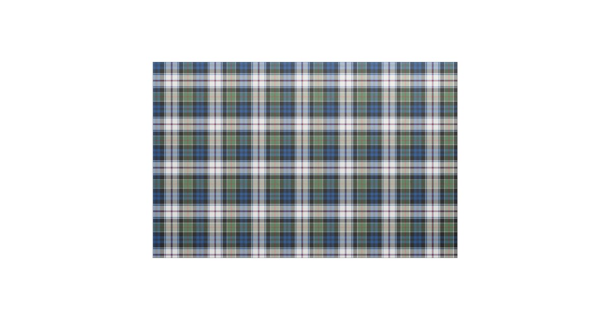 Clan Colquhoun Dress Tartan Fabric | Zazzle