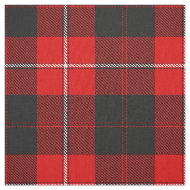Clan Cunningham Tartan Fabric | Zazzle