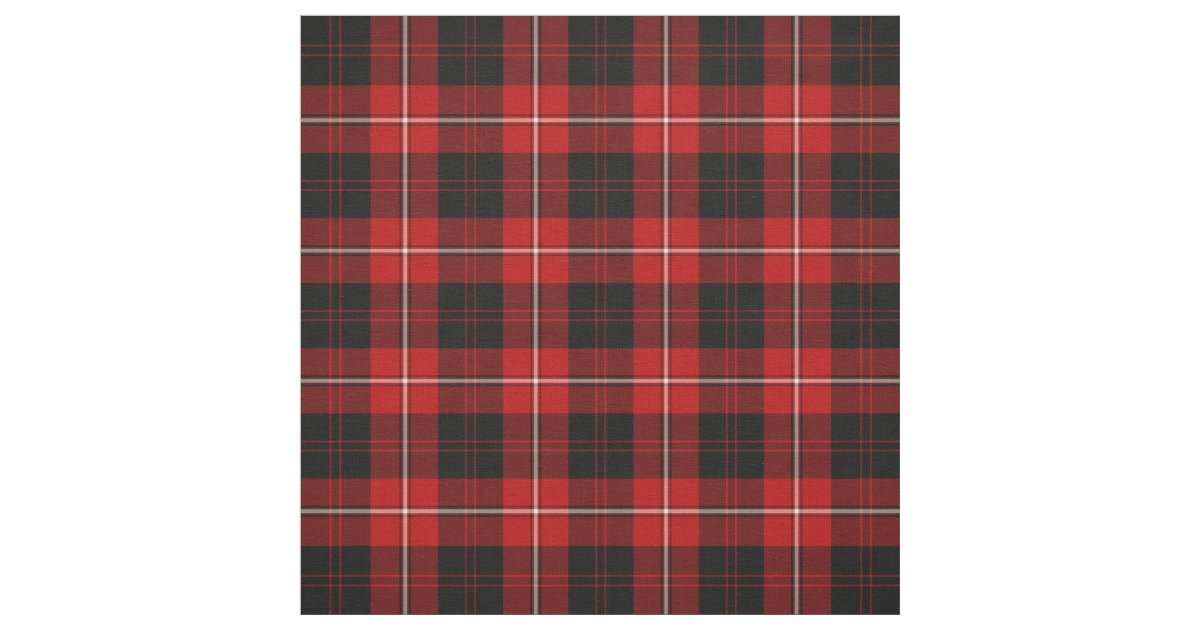 Clan Cunningham Tartan Fabric | Zazzle