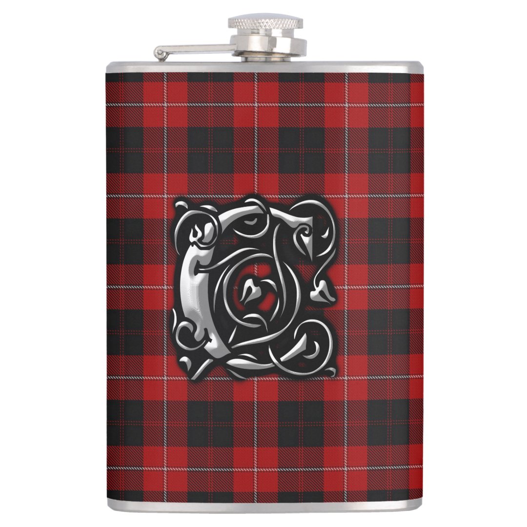 Clan Cunningham Tartan Old Scottish Hip Flask | Zazzle