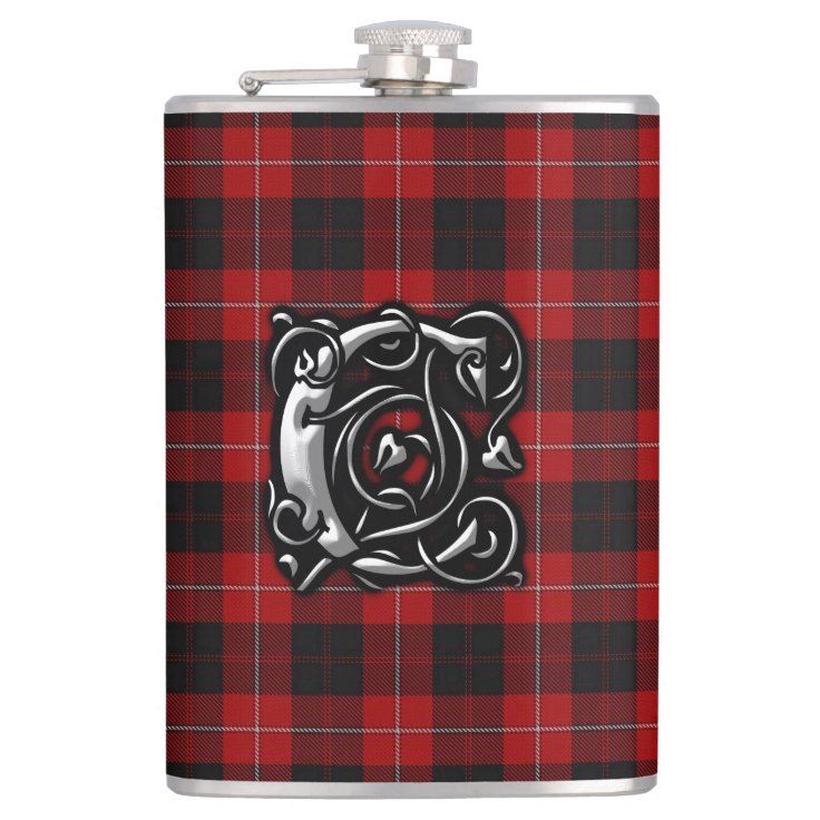 Clan Cunningham Tartan Old Scottish Hip Flask | Zazzle