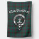 Clan Davidson Crest Badge and Tartan House Flag | Zazzle