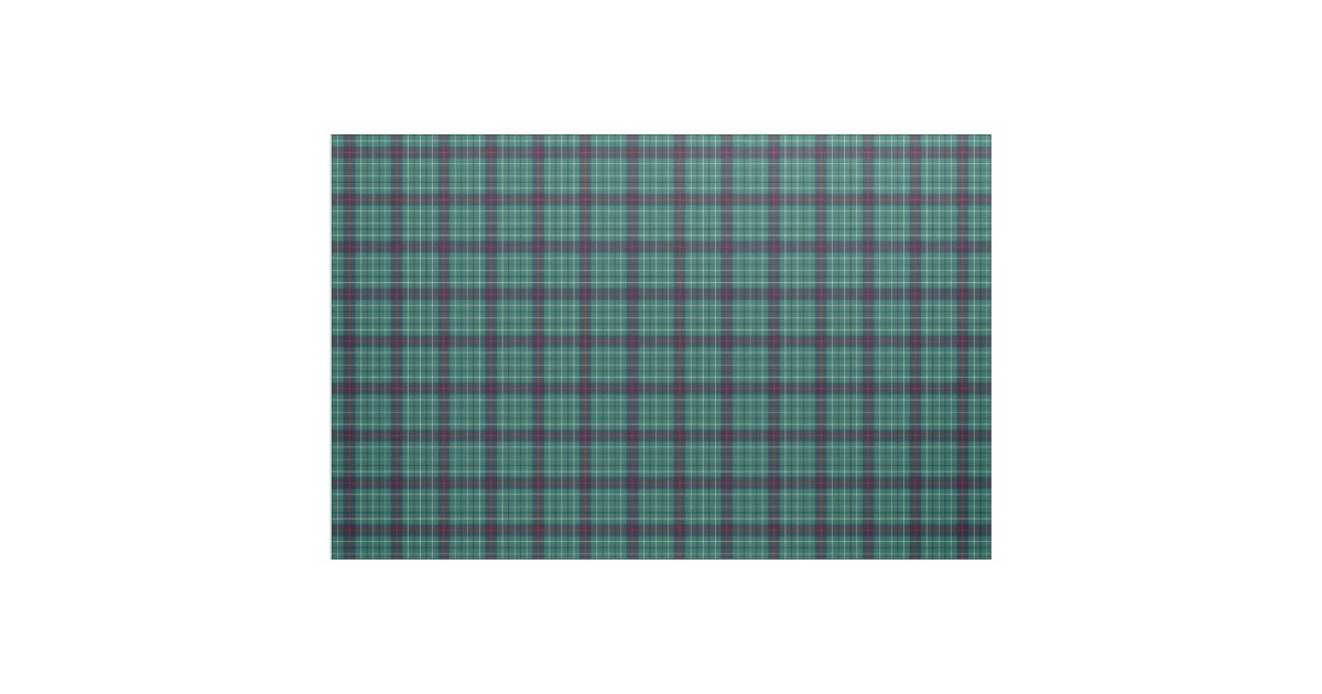 Clan Duncan Modern Tartan Fabric | Zazzle