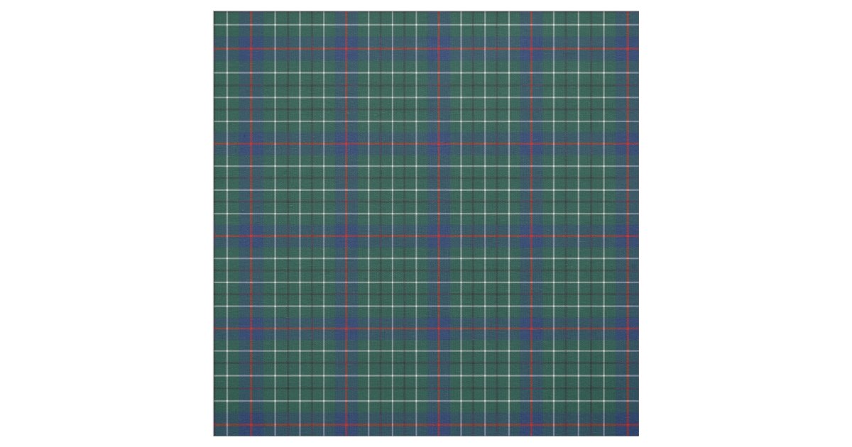 Clan Duncan Tartan Fabric | Zazzle