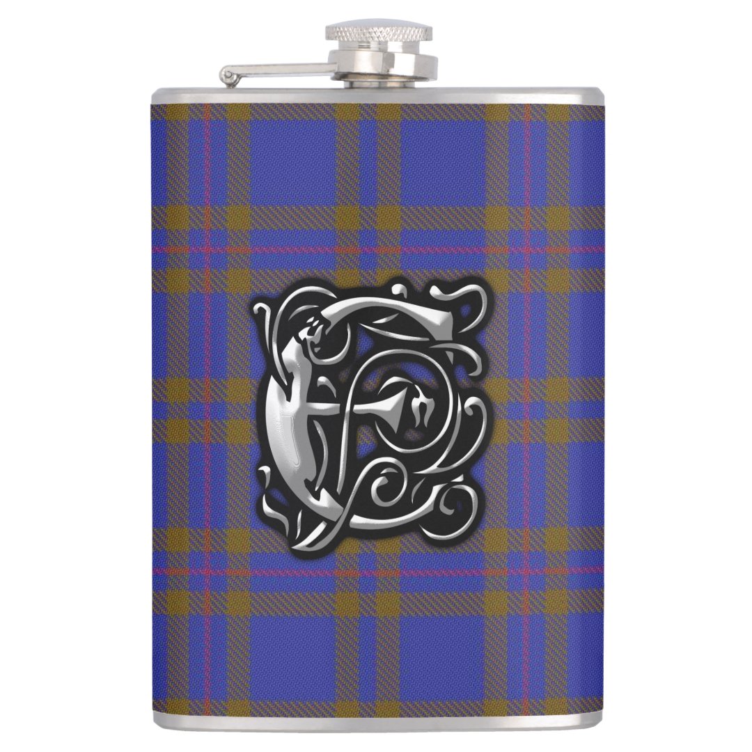 Clan Elliot Elliott Tartan Old Scotland Flask | Zazzle