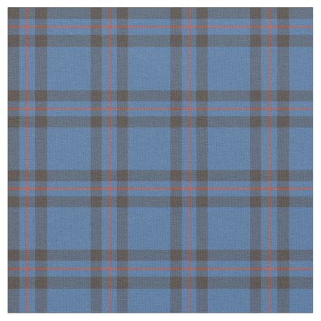 Clan Brown Tartan Fabric | Zazzle