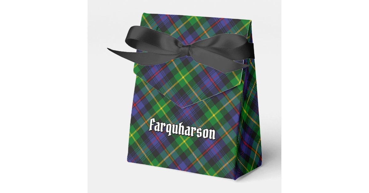 Clan Farquharson Tartan Favor Box | Zazzle