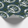 Clan Ferguson Crest Badge & Tartan Wrapping Paper | Zazzle