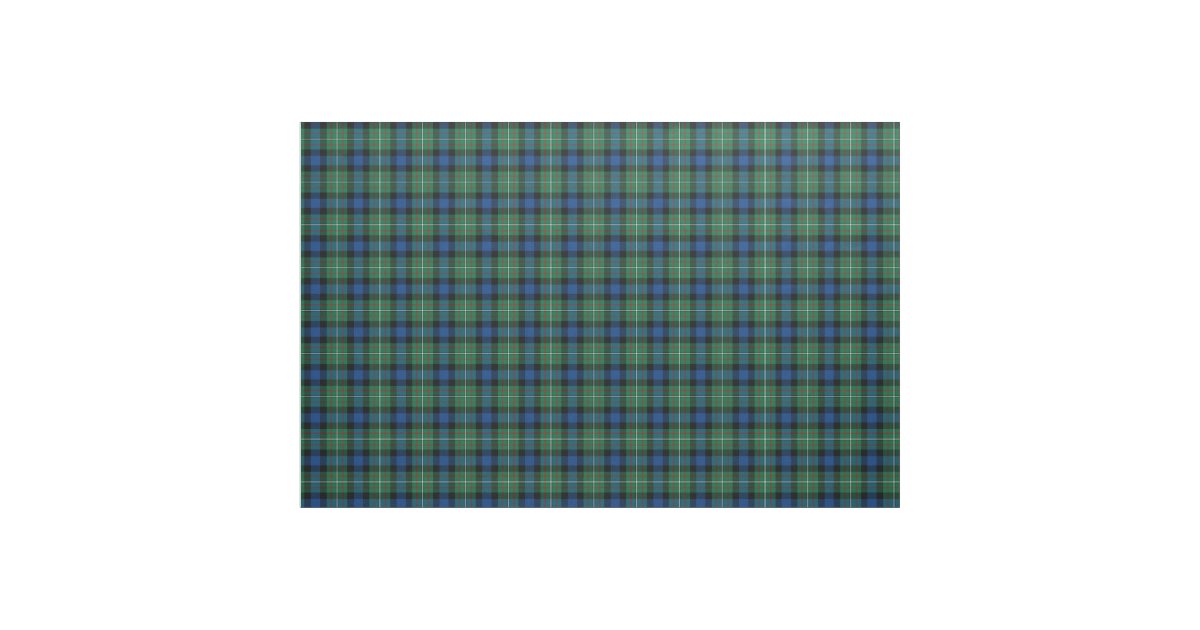 Clan Ferguson Tartan Fabric | Zazzle