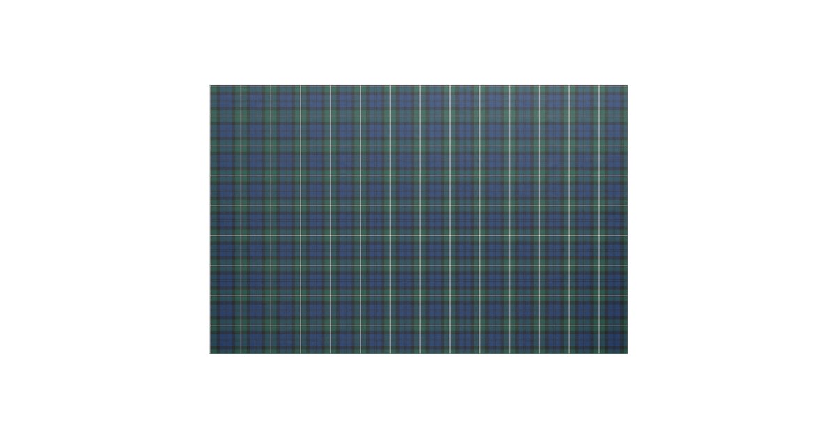 Clan Forbes Tartan Fabric | Zazzle