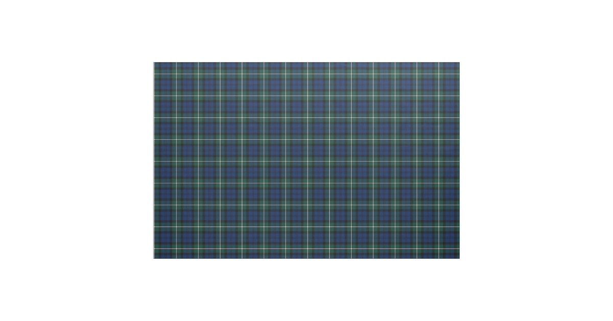 Clan Forbes Tartan Fabric | Zazzle