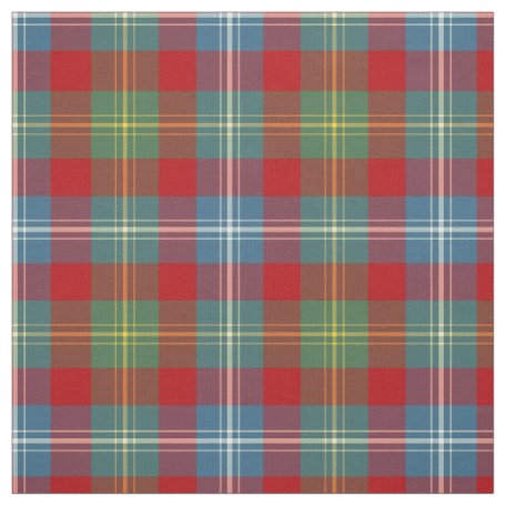 Clan Foster Tartan Fabric | Zazzle