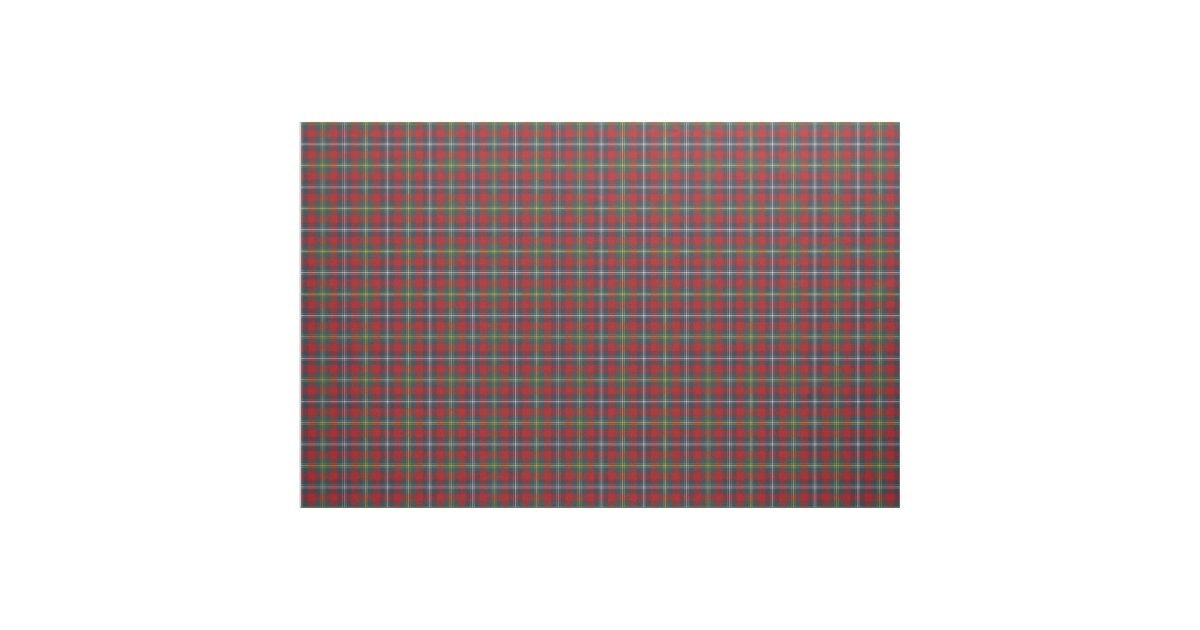 Clan Foster Tartan Fabric | Zazzle