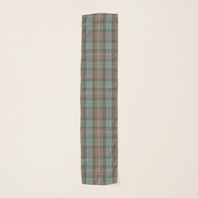Clan Fraser Hunting Tartan Weathered Scarf | Zazzle
