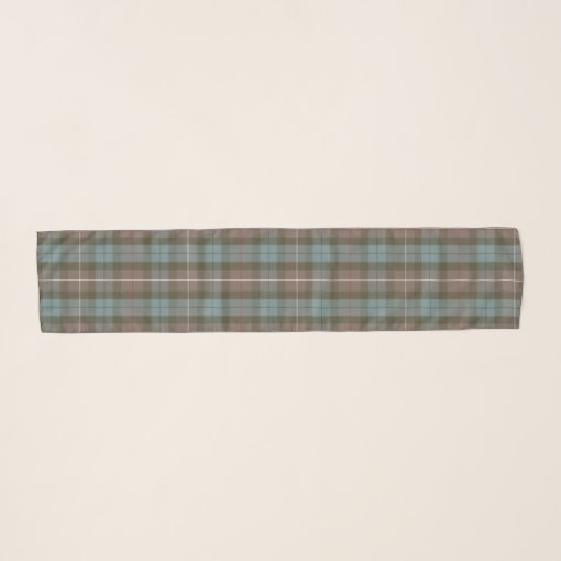 Clan Fraser Hunting Tartan Weathered Scarf | Zazzle