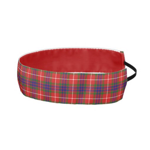 Clan Fraser Tartan Plaid Athletic Headband | Zazzle