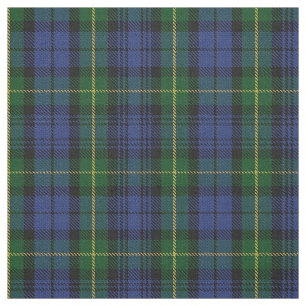 Clan Gordon Tartan Fabric | Zazzle