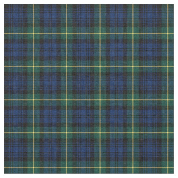 Clan Gordon Scottish Tartan Plaid Fabric | Zazzle