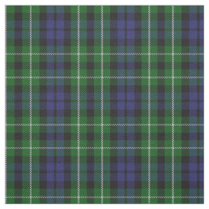 Clan Graham Tartan Fabric | Zazzle