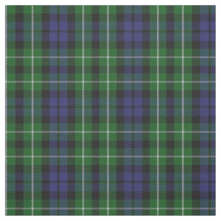 Clan Graham Tartan Fabric | Zazzle