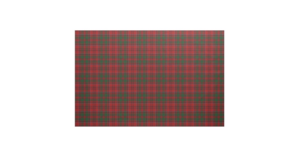 Clan Grant Scottish Tartan Plaid Fabric | Zazzle