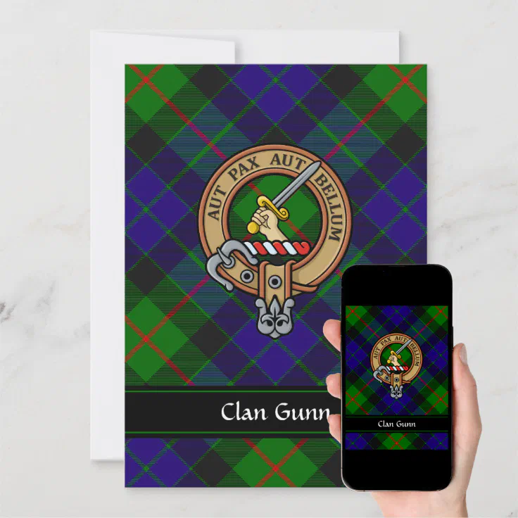 Clan Gunn Crest Invitation | Zazzle