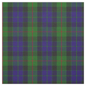 Clan Currie Scottish Tartan Plaid Fabric | Zazzle