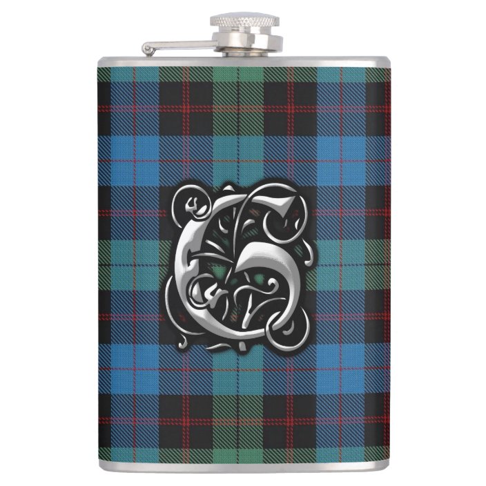 Clan Guthrie Tartan Old Scotland Flask | Zazzle.com